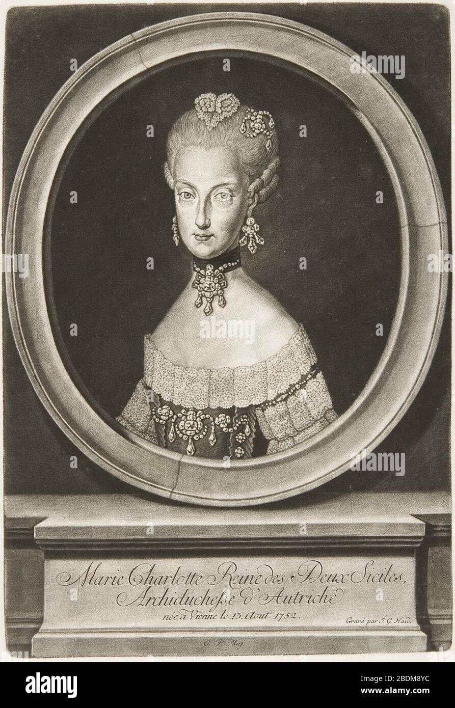 Maria carolina of austria hi-res stock photography and images - Alamy