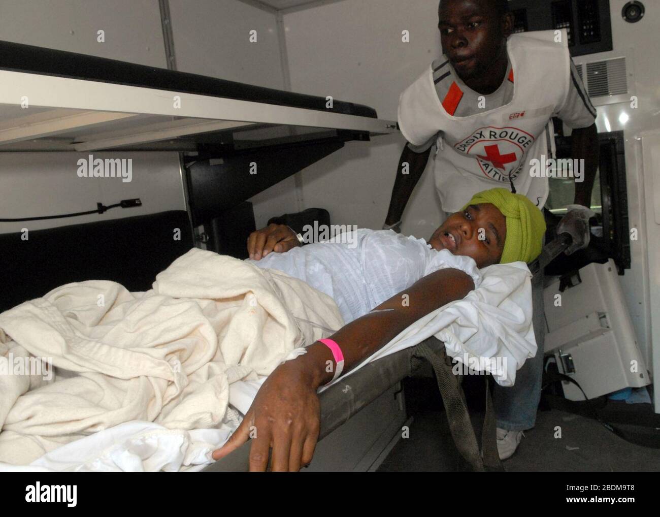 Haiti Relief Operations in Cap-Haitien Stock Photo - Alamy