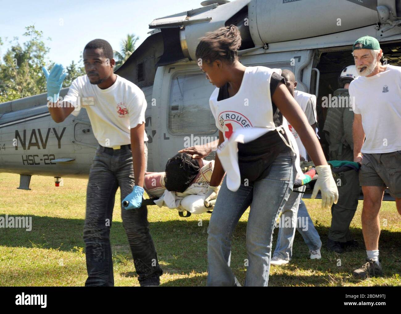 Haiti Relief Operations in Cap-Haitien Stock Photo - Alamy