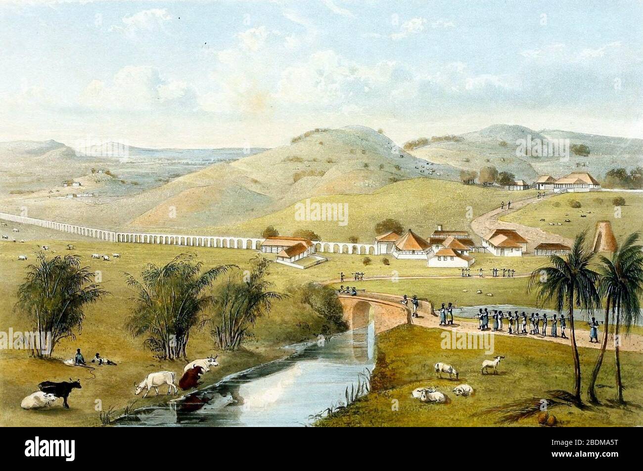 Hakewill picturesque tour jamaica hi-res stock photography and images ...