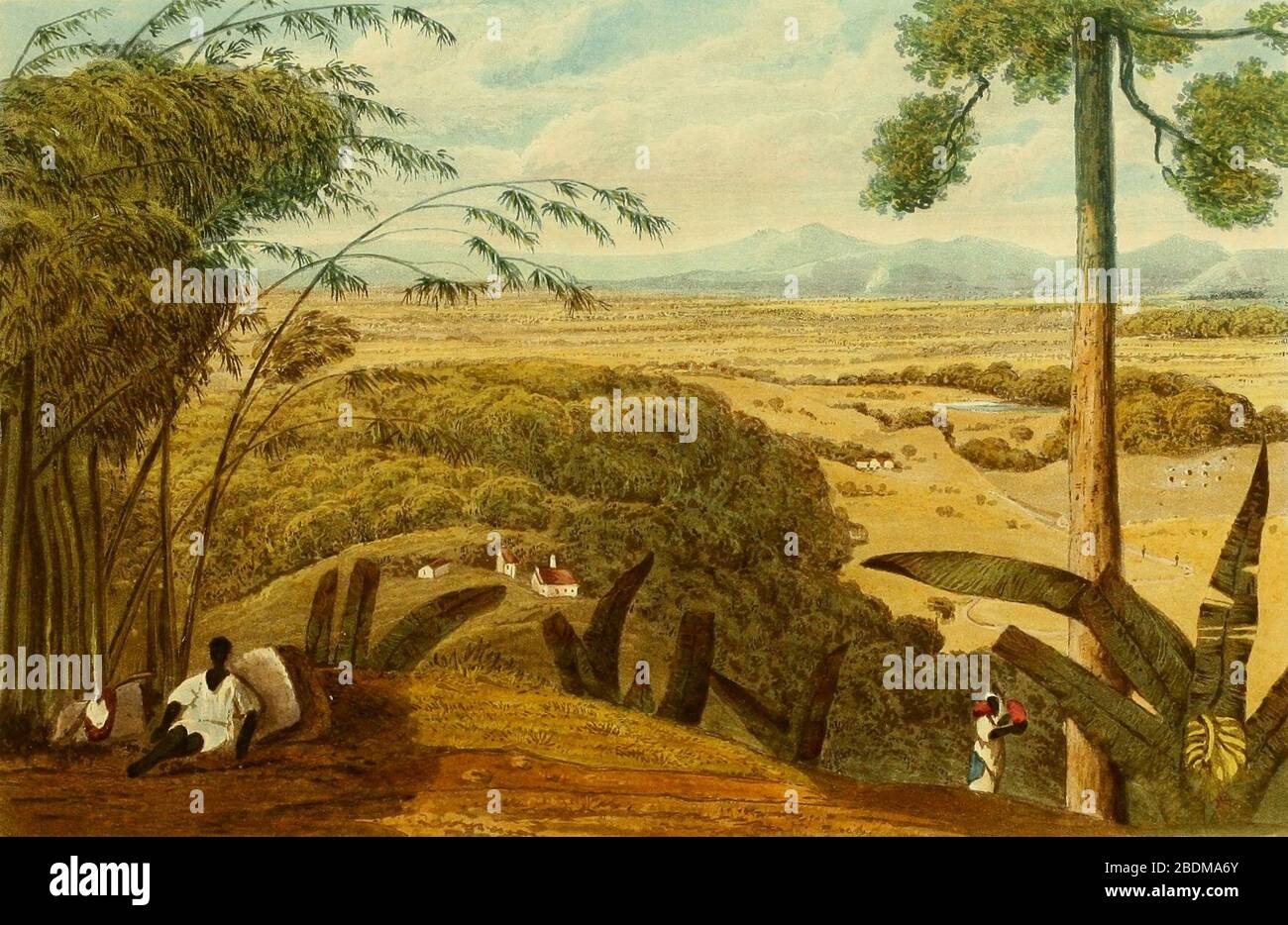 Hakewill picturesque tour jamaica hi-res stock photography and images ...