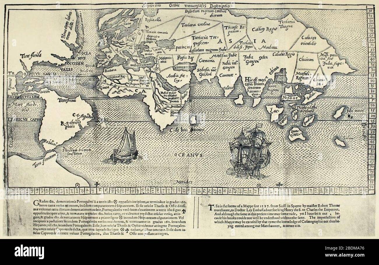 Hakluyt map hi-res stock photography and images - Alamy