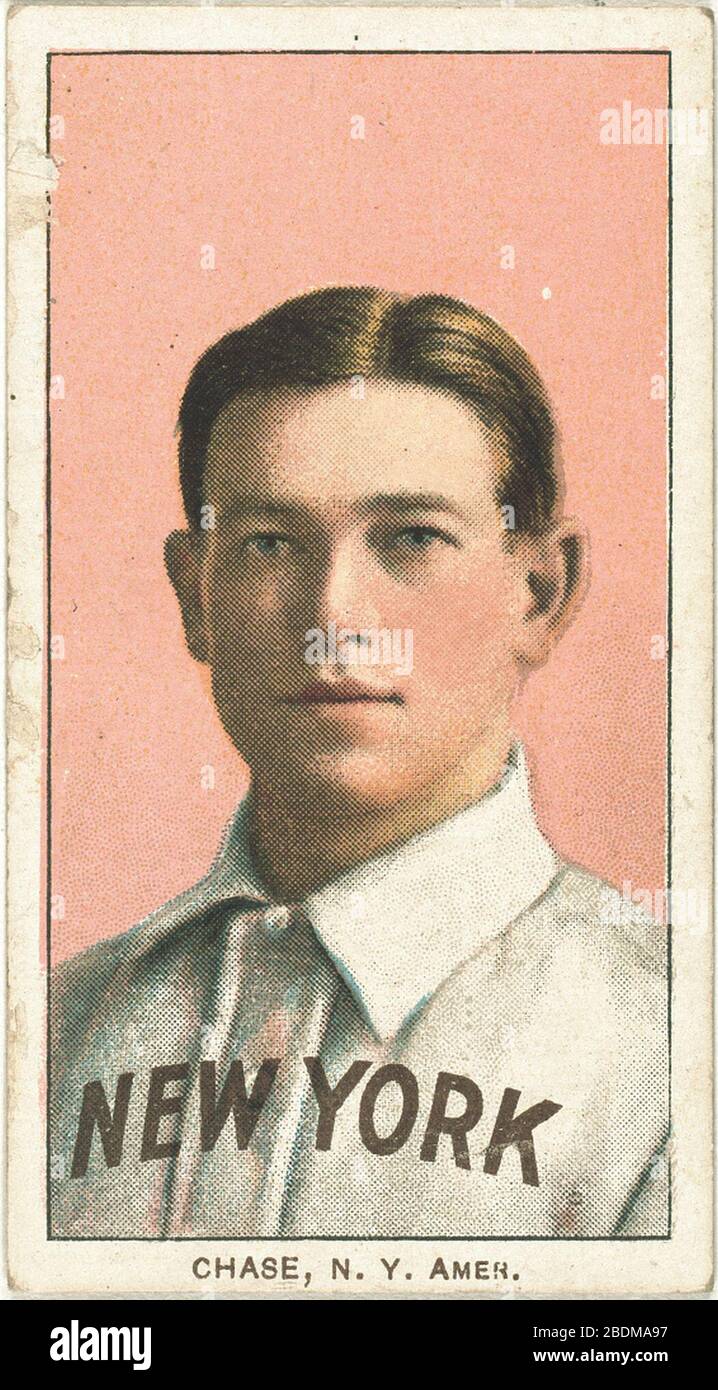Hal Chase, New York Highlanders, baseball card portrait Stock Photo - Alamy