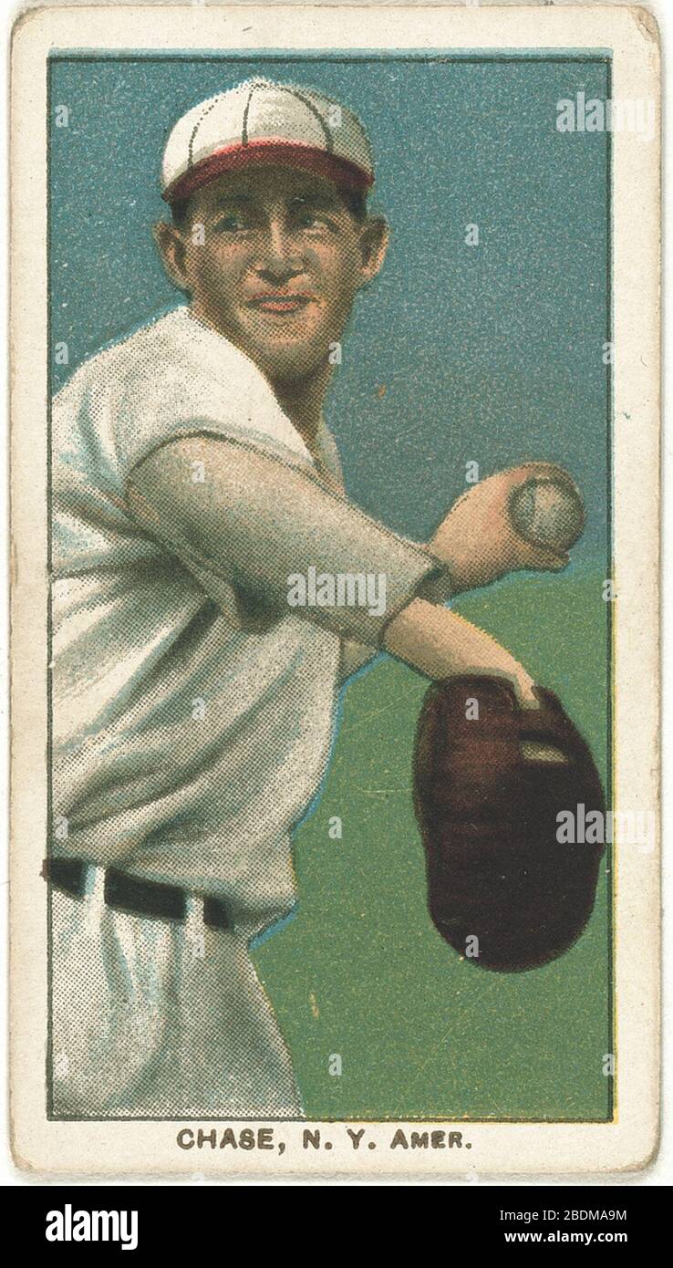 Hal Chase, New York Highlanders, baseball card portrait Stock Photo - Alamy