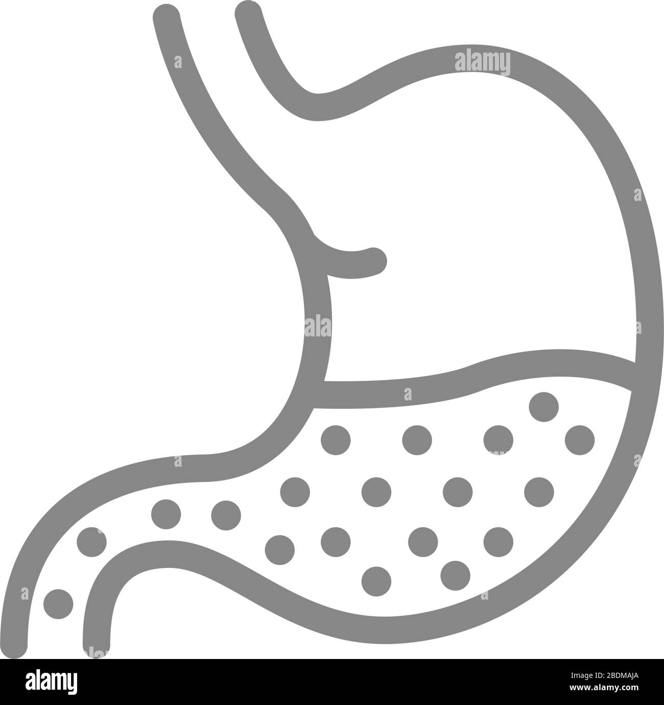 Gastroenterology symbol Black and White Stock Photos & Images - Alamy
