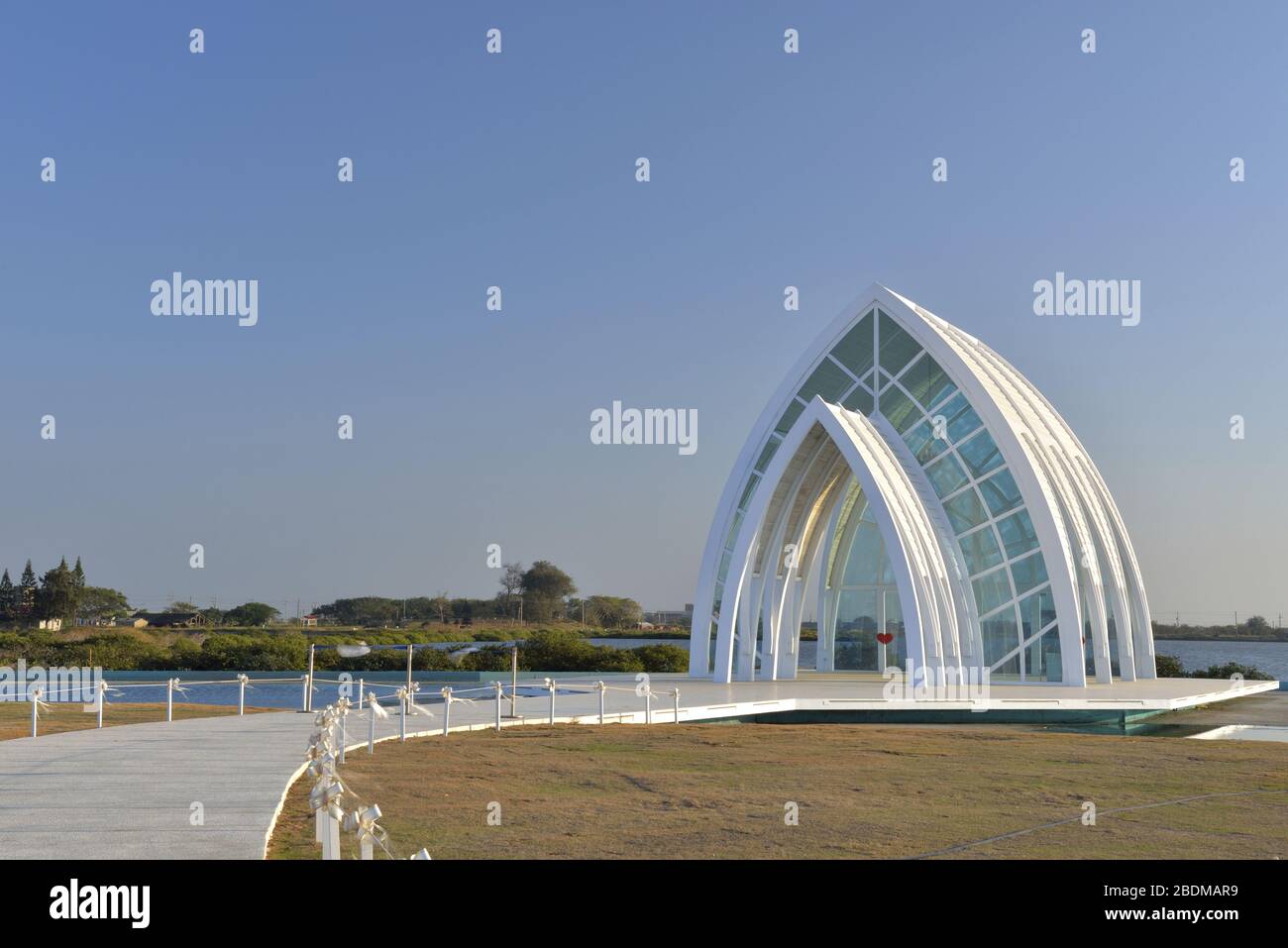 Beimen Crystal Church against the sky in Tainan Taiwan Stock Photo - Alamy