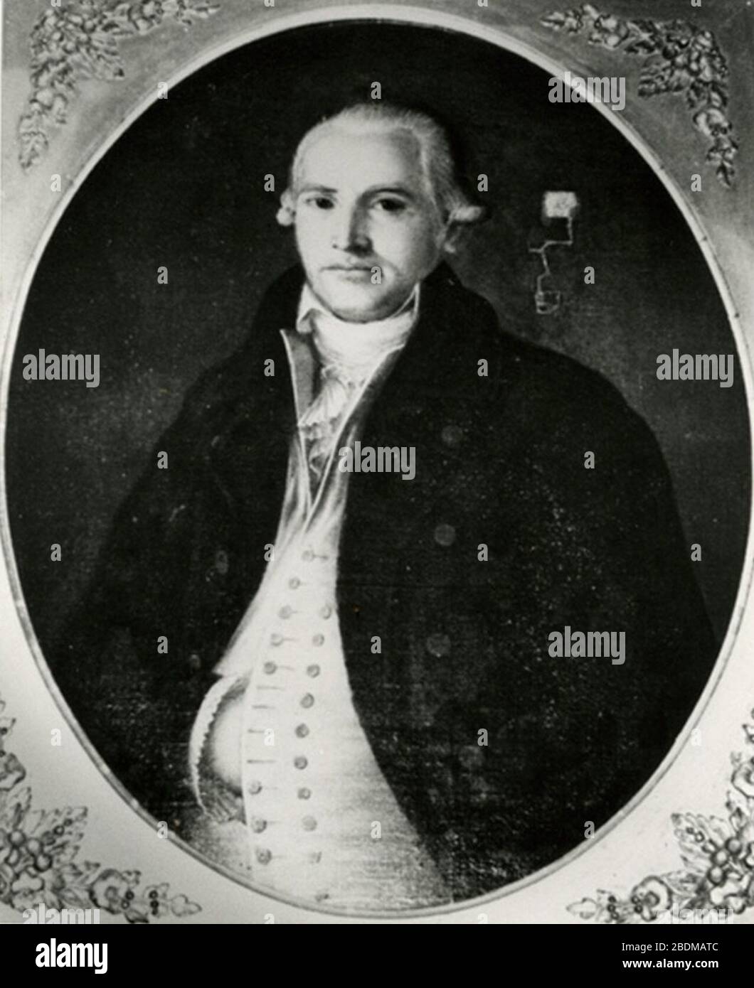 Half length portrait of William Dunbar (1749-1810 Stock Photo - Alamy