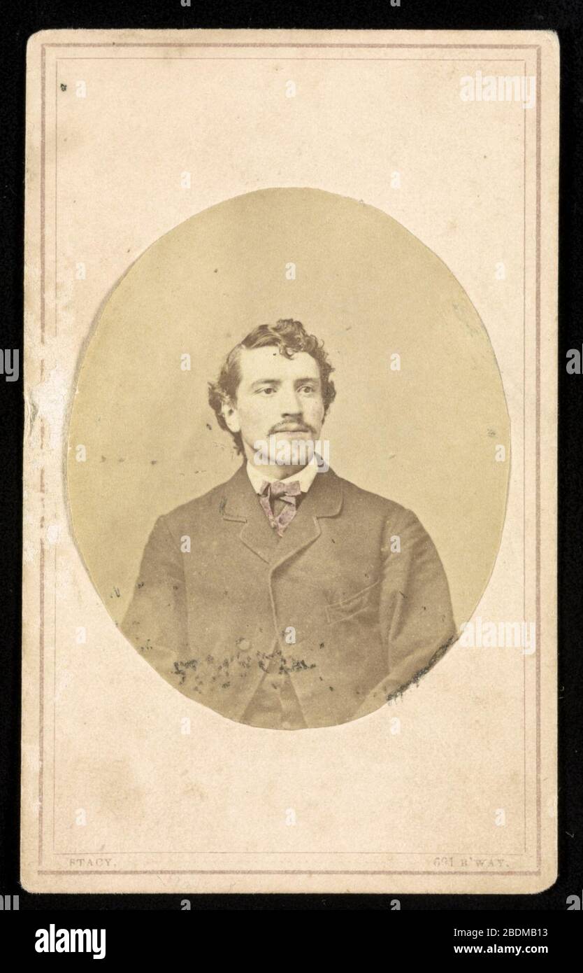 Half-length portrait of a man facing front) - Stacy, 691 B'way Stock ...