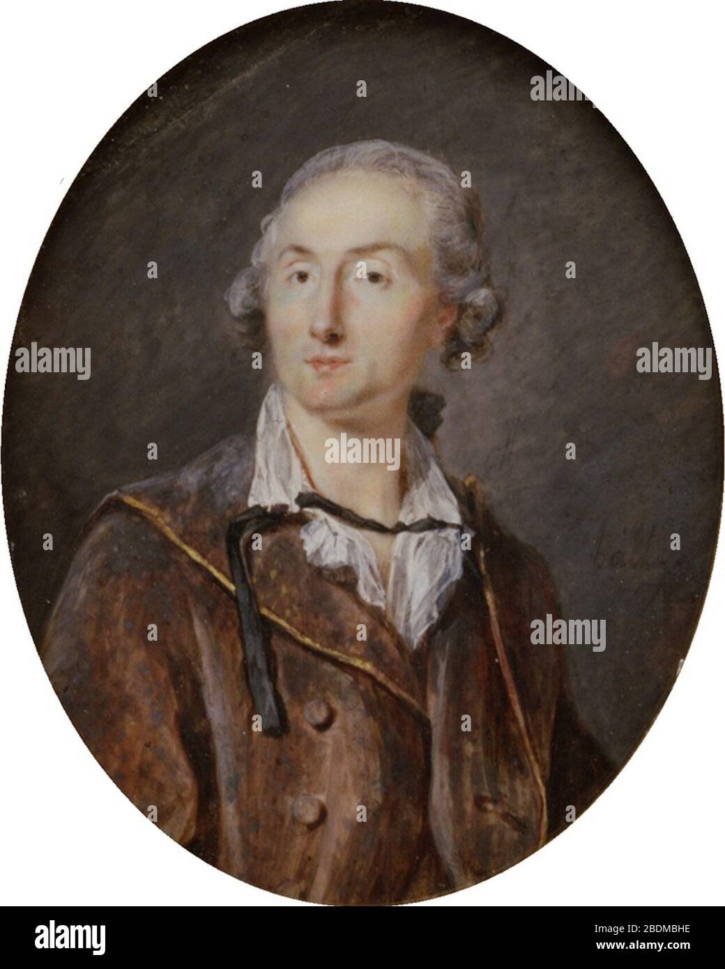 Hall - Louis Joseph Maurice, miniature - Met Stock Photo - Alamy