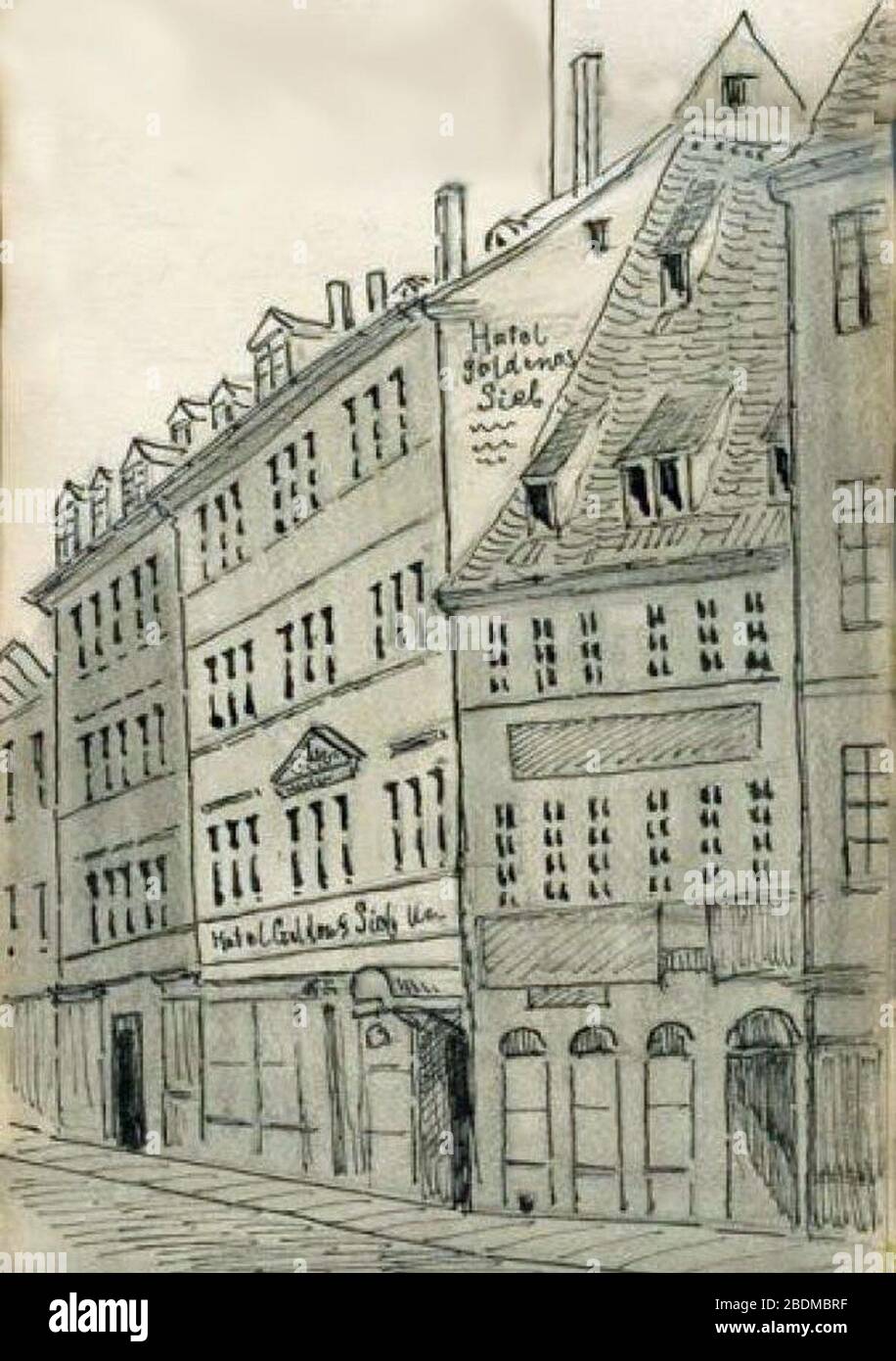 Hall. Tor 1907 Stock Photo - Alamy