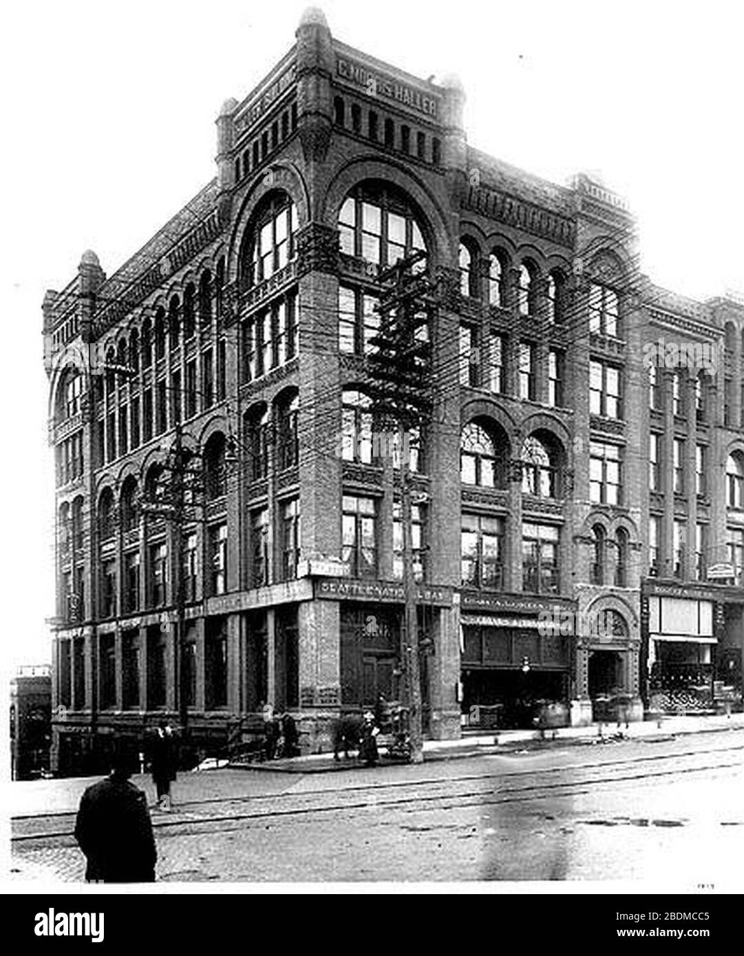 Haller Building northwest corner of 2nd Ave and Columbia St Seattle ...