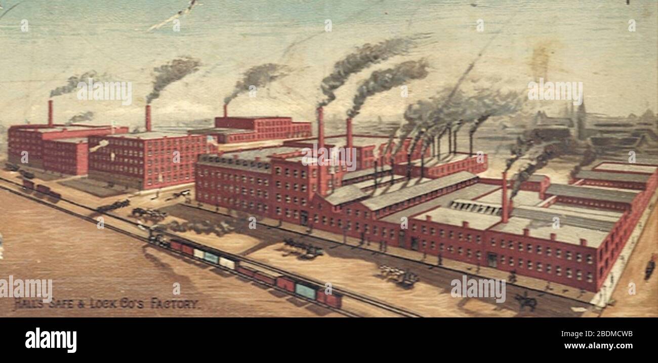 Halls Safe Factory Stock Photo - Alamy