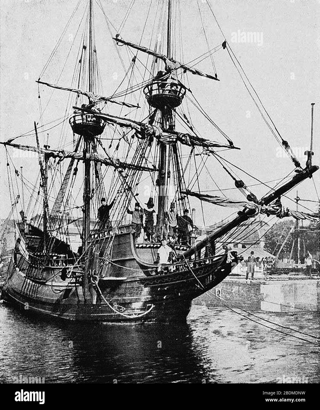 Halve Maen front Stock Photo - Alamy