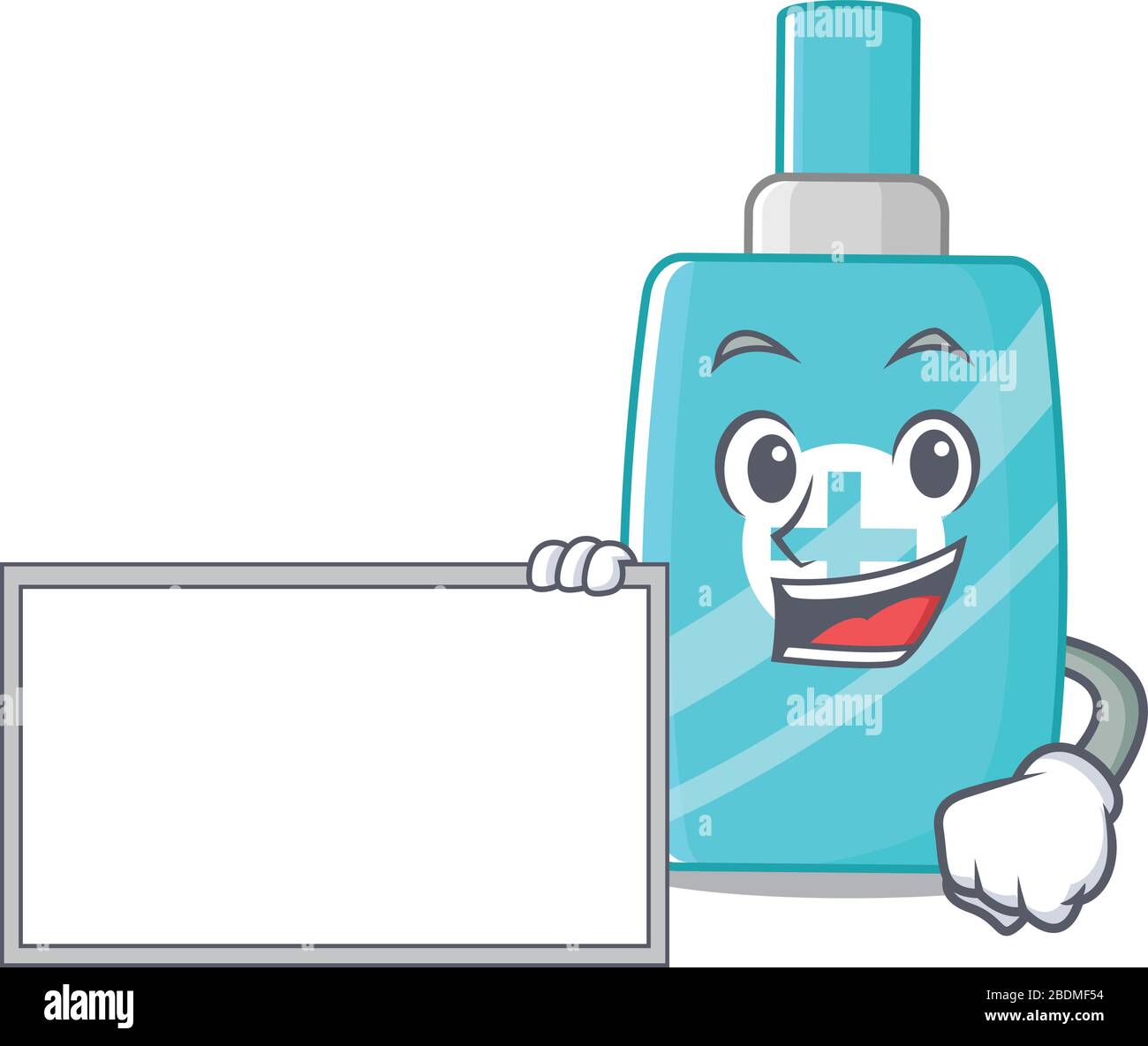 Ointment cream cartoon character design style with board Stock Vector ...