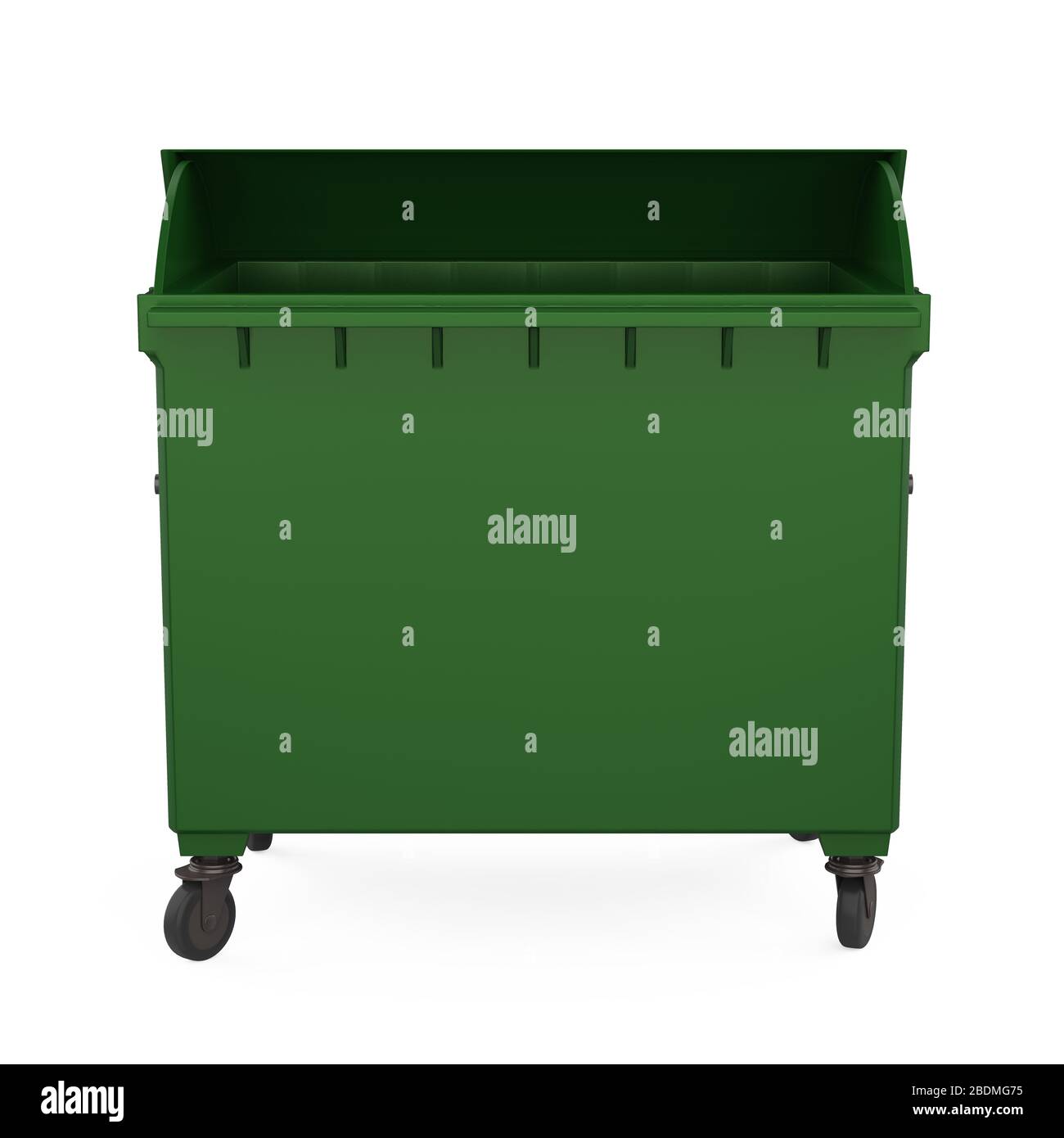 Garbage Dumpster Isolated Stock Photo - Alamy