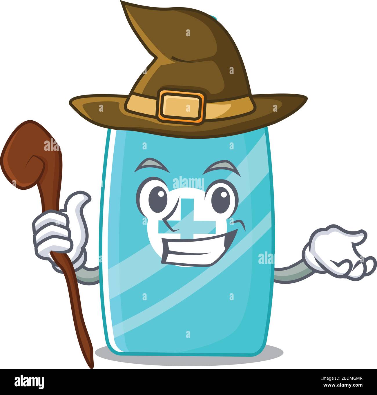 Ointment cream sneaky and tricky witch cartoon character Stock Vector ...
