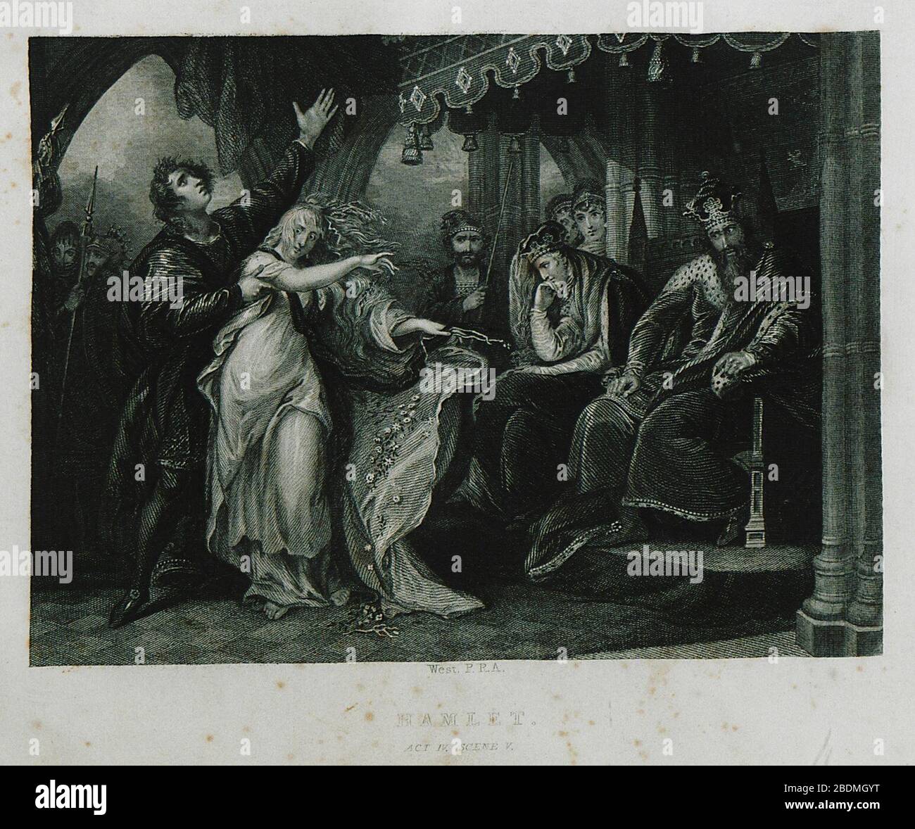 Hamlet - Byron George Gordon Lord - 1849 Stock Photo - Alamy