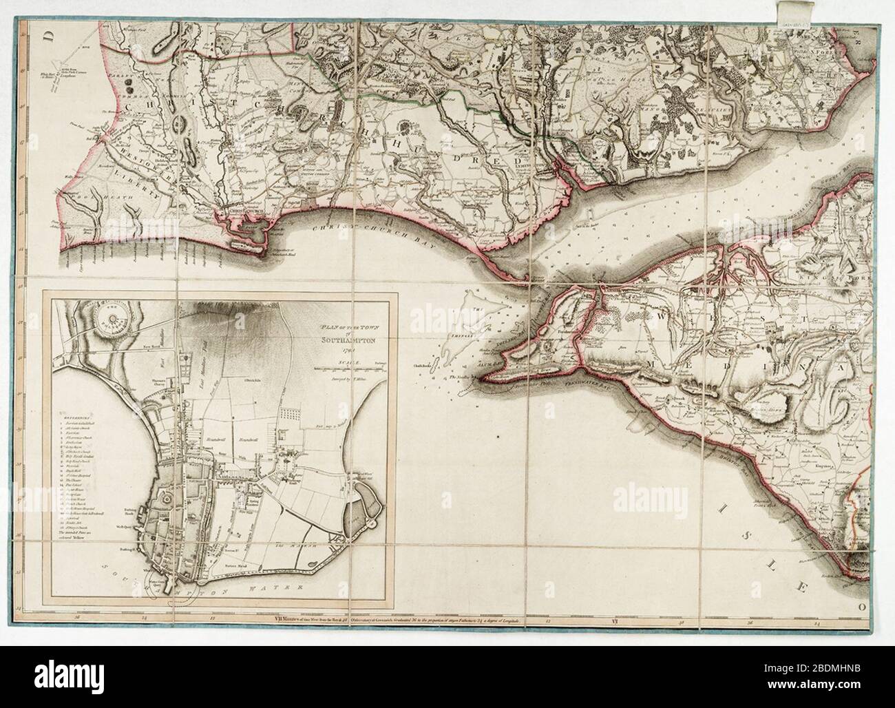 Hampshire or the County of Southampton including the Isle of Wight ...