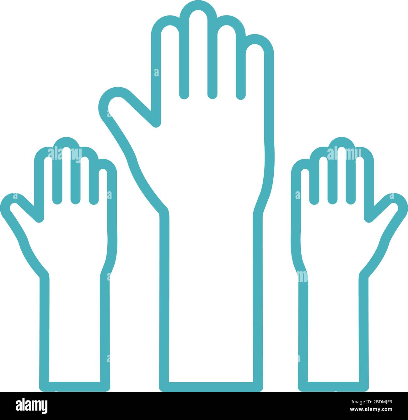 Helping Hands Icon High Resolution Stock Photography and Images - Alamy