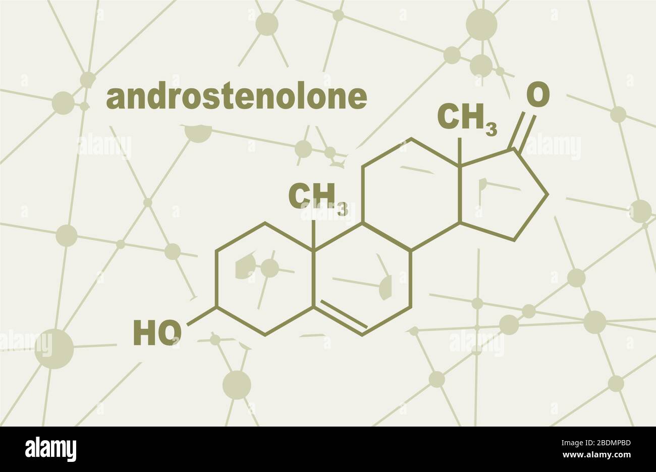 Formula hormone androstenolone Stock Vector Image & Art - Alamy