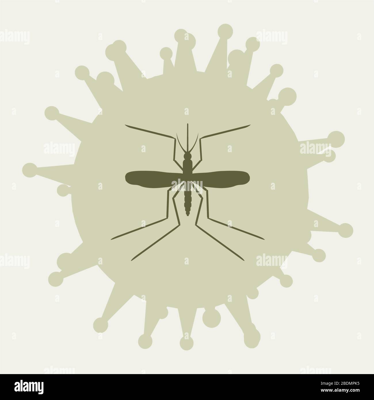 Virus malaria Stock Vector Images - Alamy