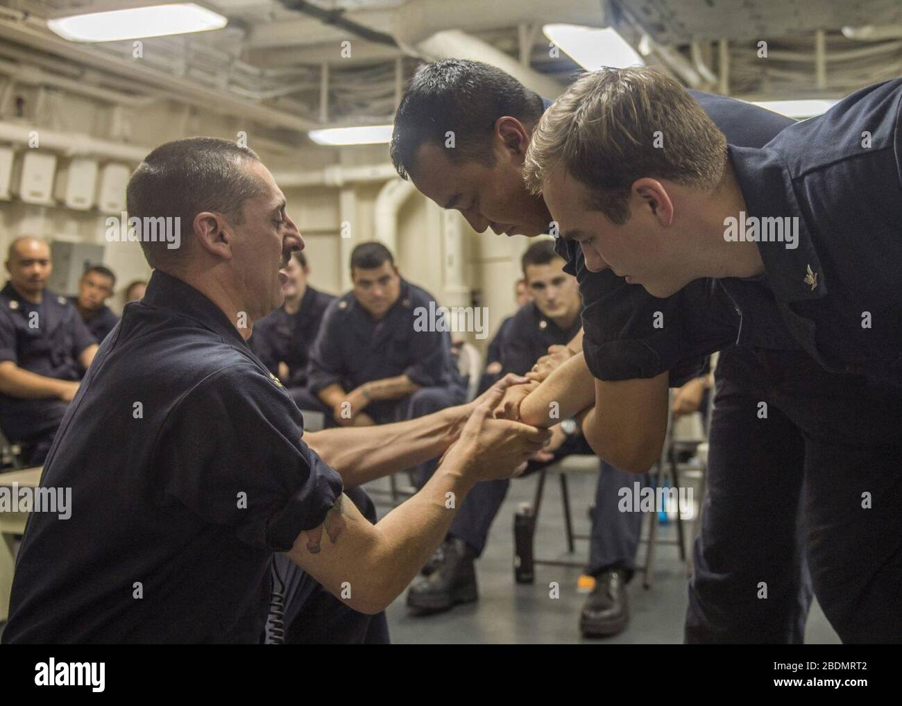 Hand-to-hand combat techniques 15 Stock Photo - Alamy