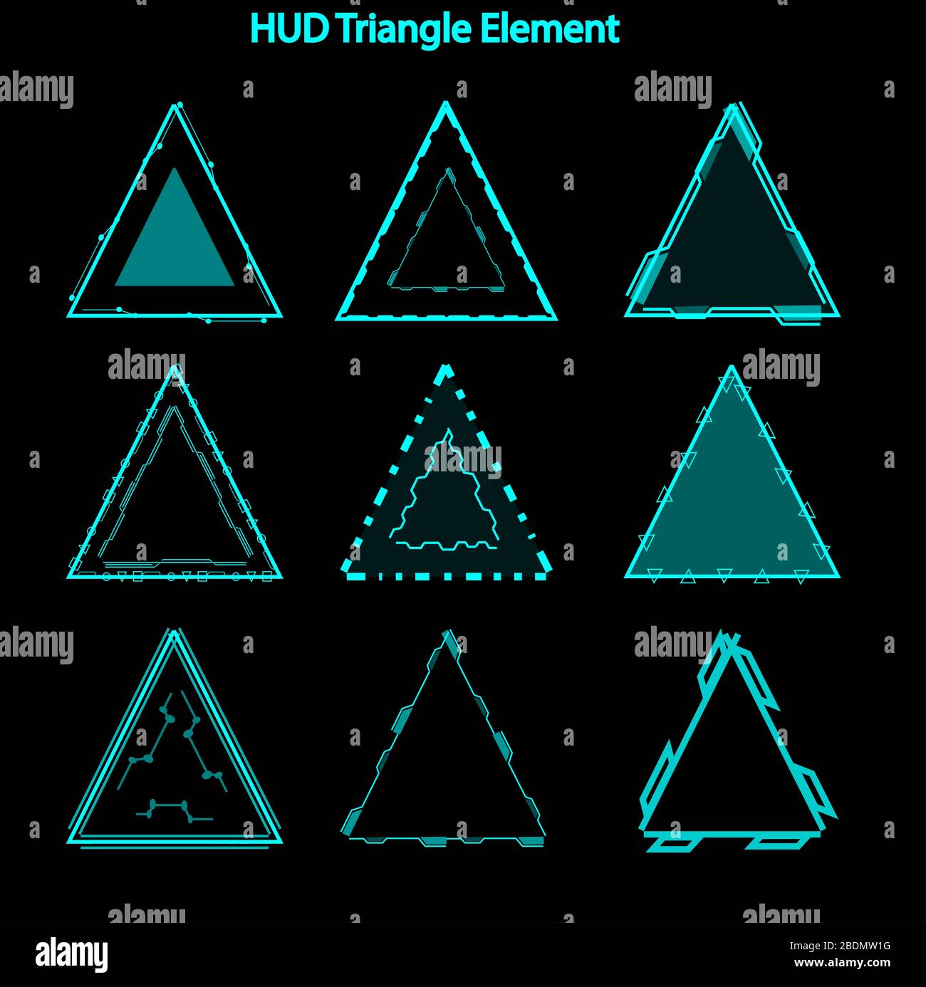 Hud triangle hi-res stock photography and images - Alamy