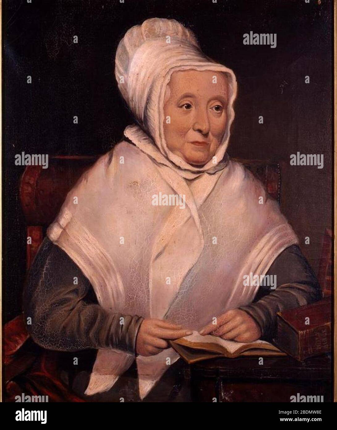 Hannah Adams portrait Stock Photo - Alamy