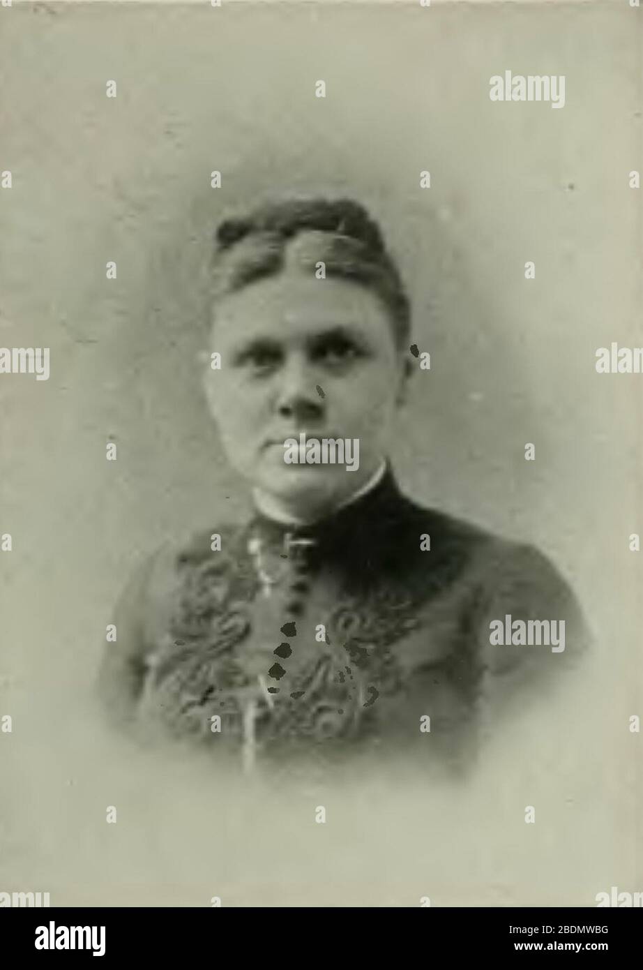 HANNAH T. PRATT A woman of the century (page 597 crop Stock Photo - Alamy