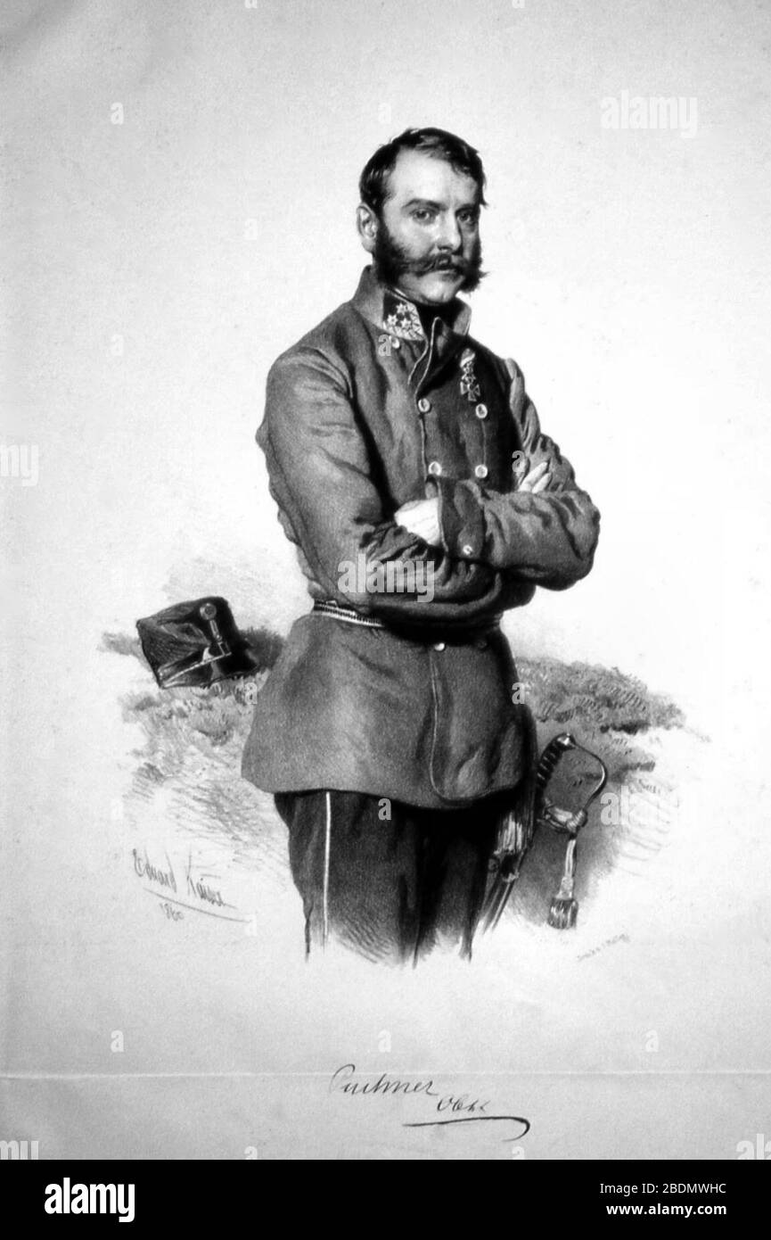 Hannibal Puchner Litho Stock Photo - Alamy