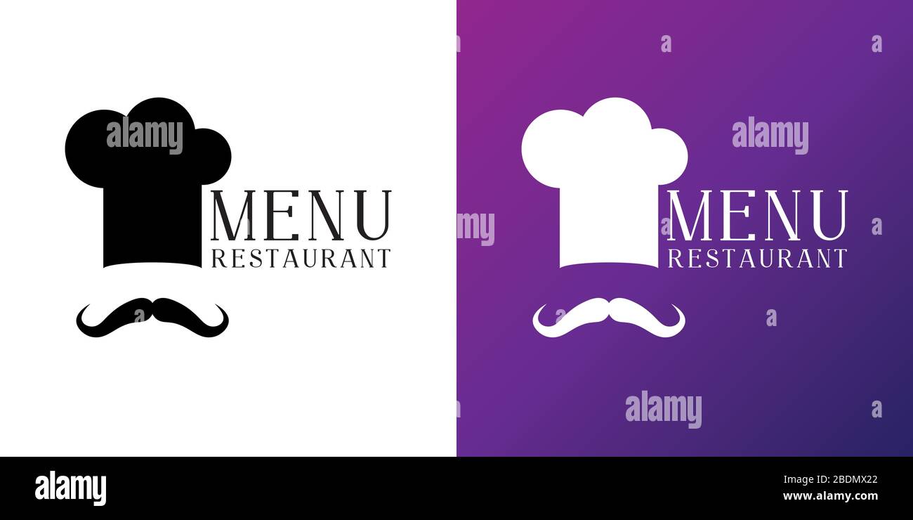Restaurant menu vector logo template Stock Vector Image & Art - Alamy
