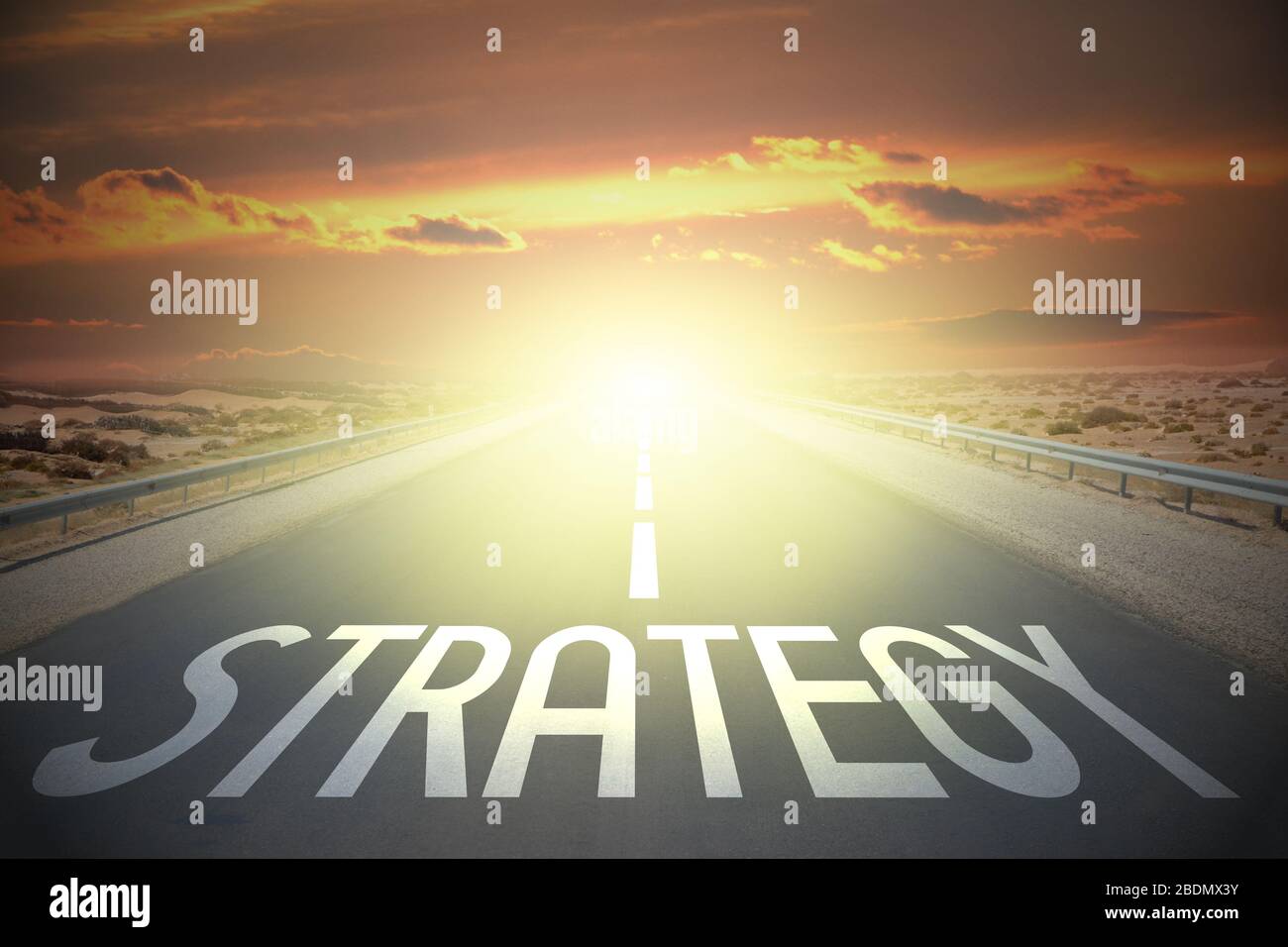 Road concept - strategy Stock Photo - Alamy