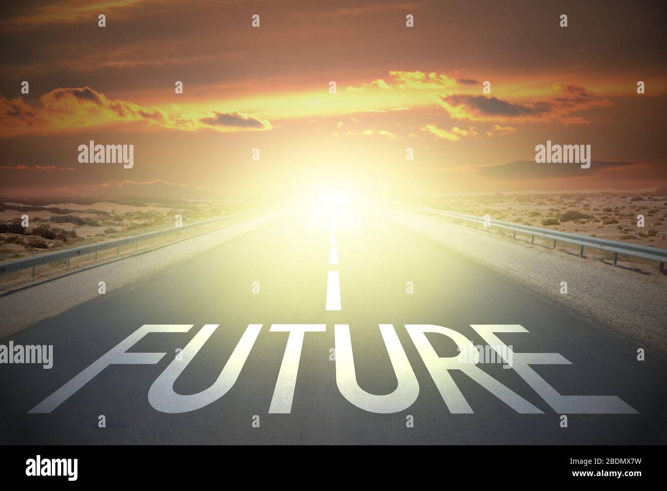 Road concept - future Stock Photo - Alamy