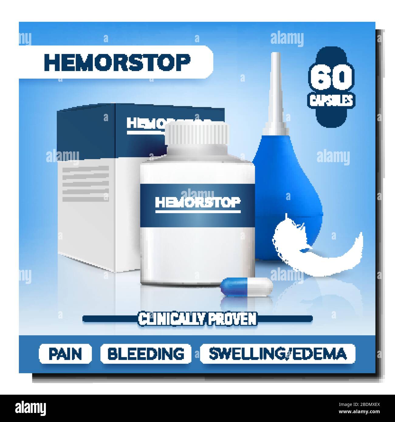 Hemorrhoid illustration hi-res stock photography and images - Alamy