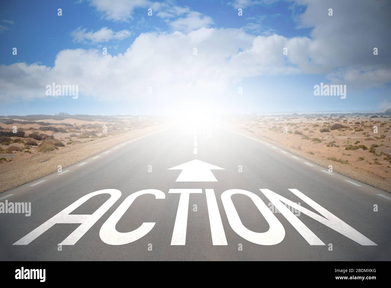 Road concept - action Stock Photo - Alamy