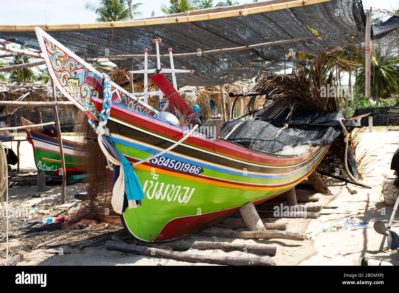 NARATHIWAT, THAILAND - August 16 : View landscape and wind with Kolek ...