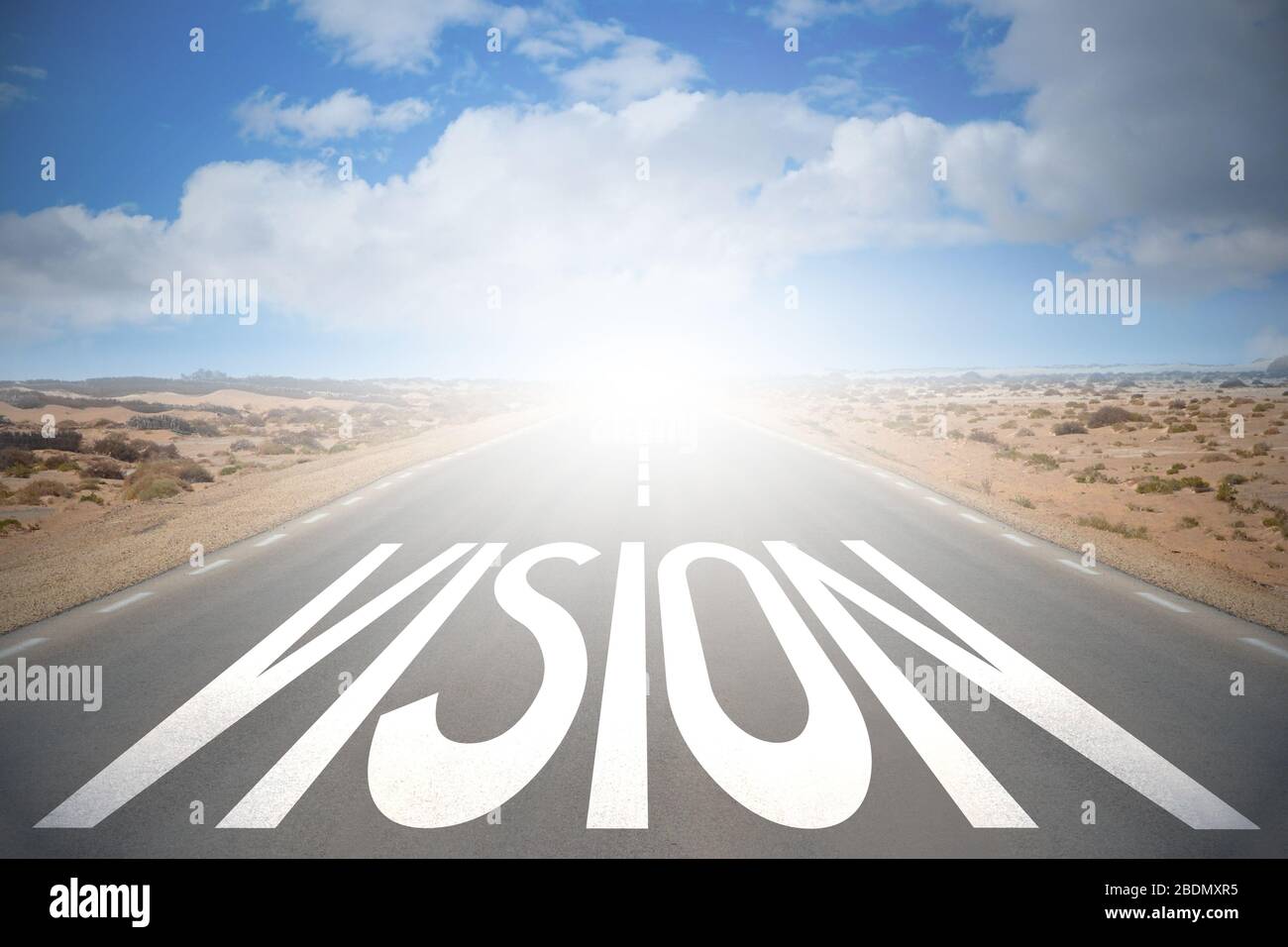 Road concept - vision Stock Photo - Alamy