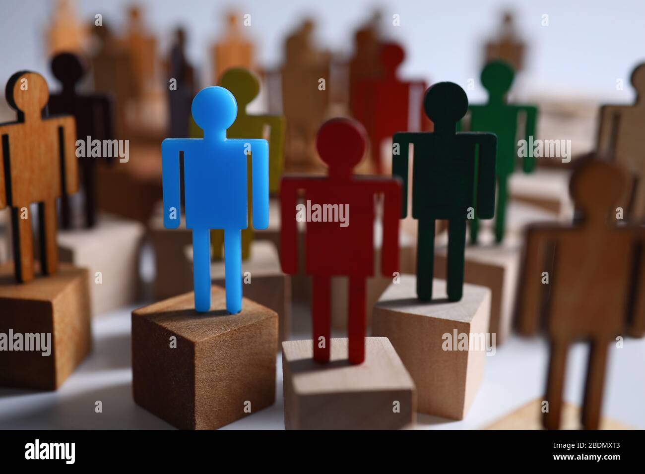 Special people among crowd Stock Photo - Alamy