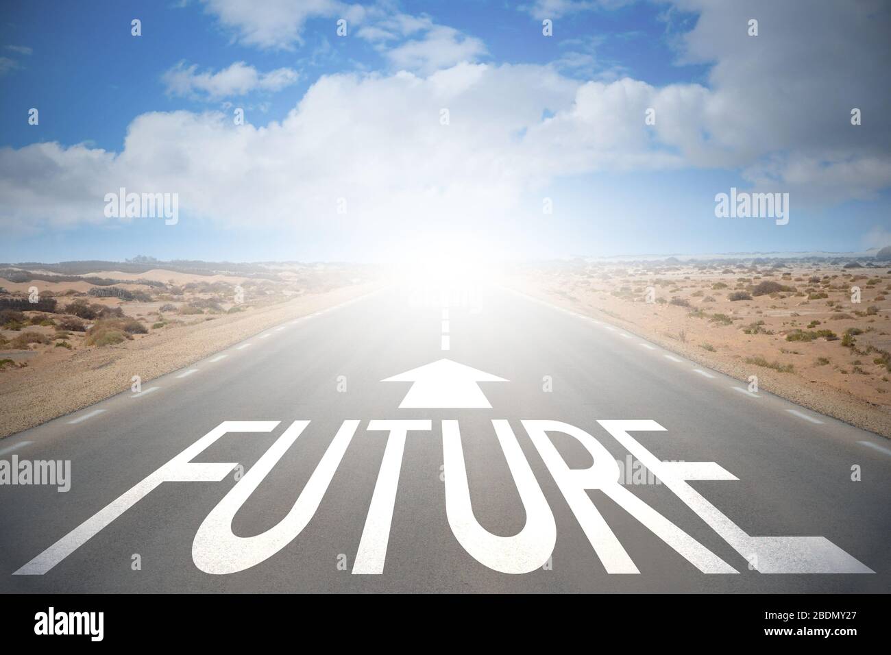 Road concept - future Stock Photo - Alamy