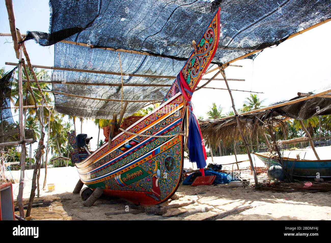 NARATHIWAT, THAILAND - August 16 : View landscape and wind with Kolek ...