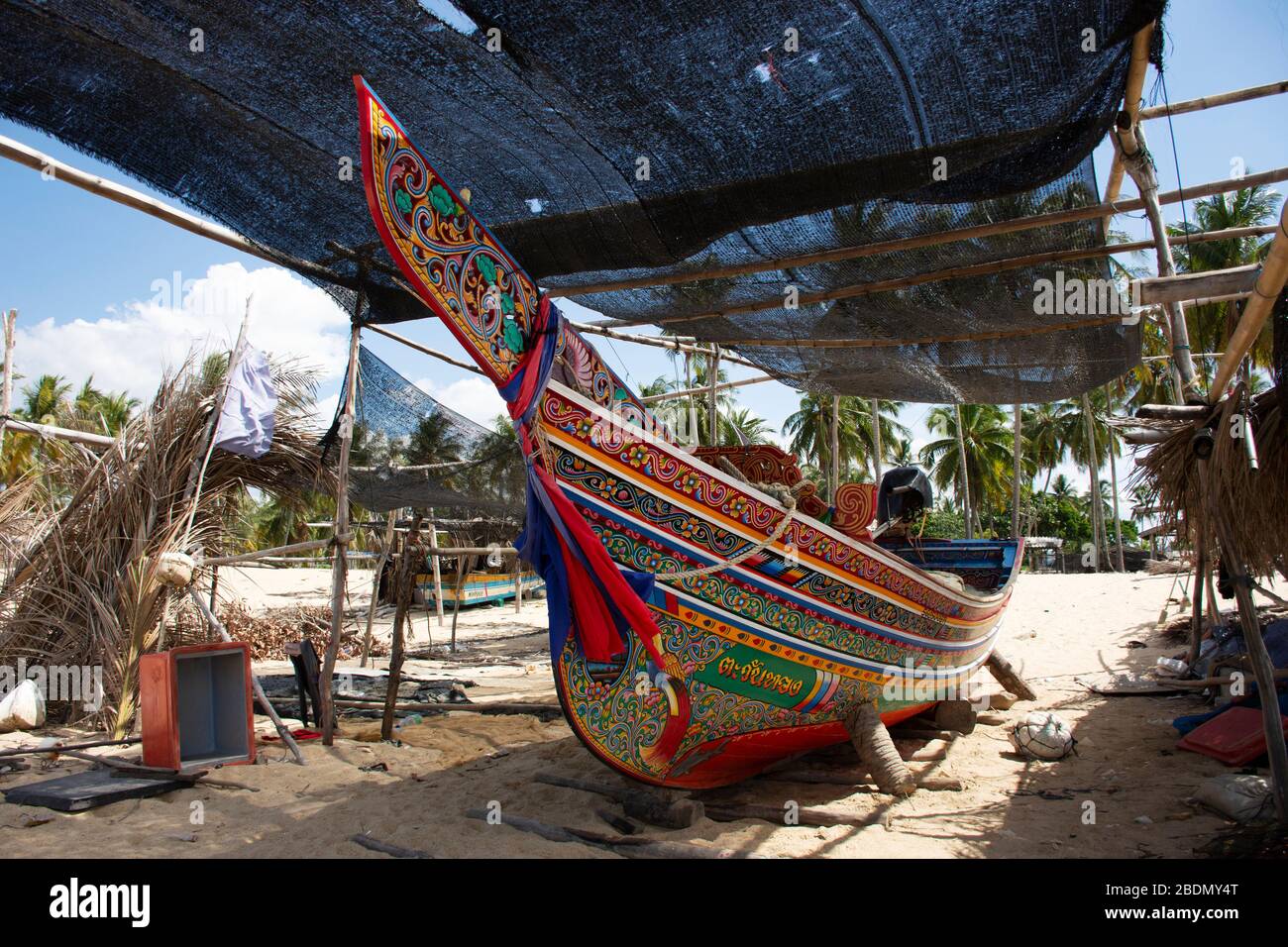 NARATHIWAT, THAILAND - August 16 : View landscape and wind with Kolek ...