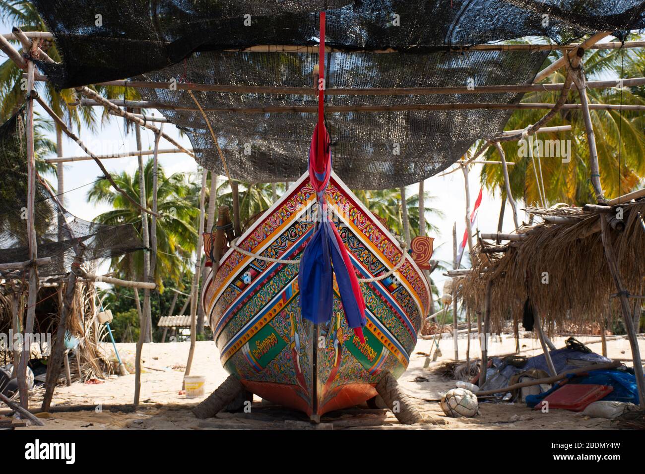 NARATHIWAT, THAILAND - August 16 : View landscape and wind with Kolek ...