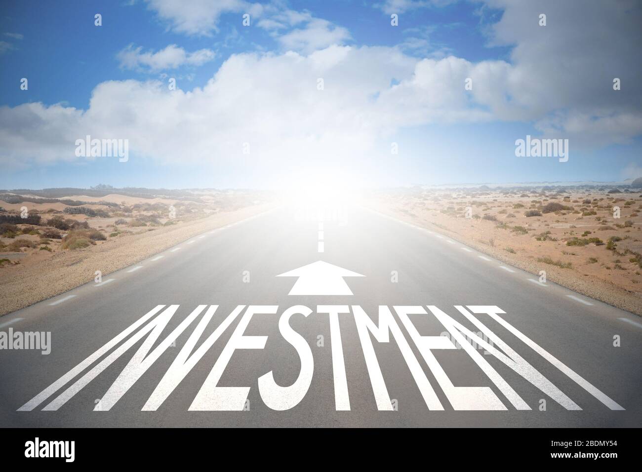 Road concept - investment Stock Photo - Alamy