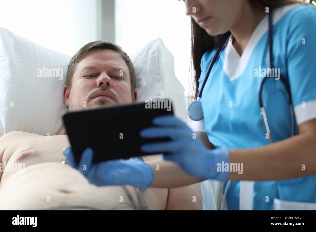 Stethoscope on female neck Stock Photo - Alamy