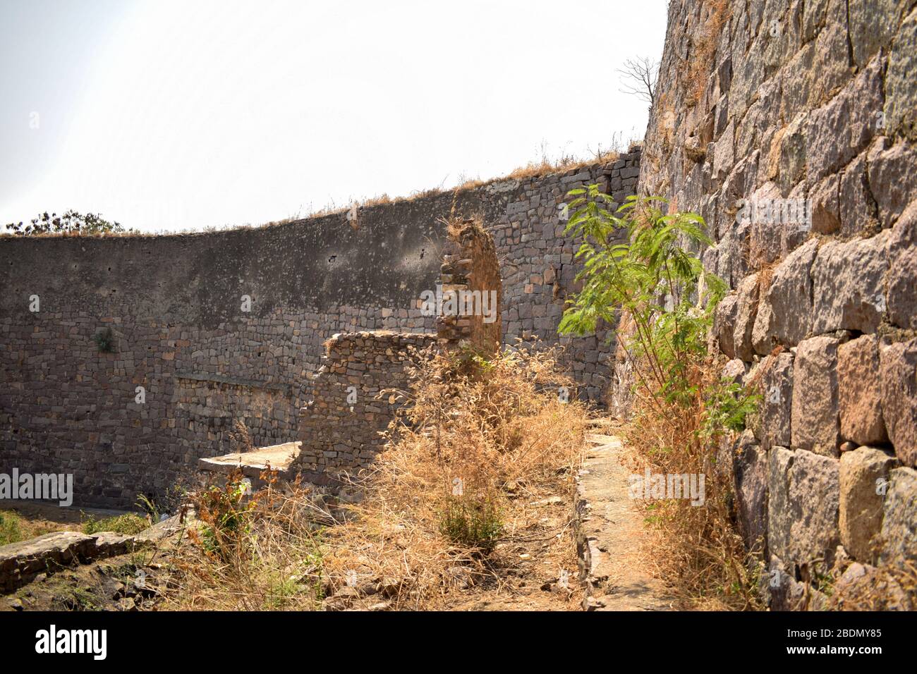 The Stone block Steps walk path in the Fort stock photograph image ...