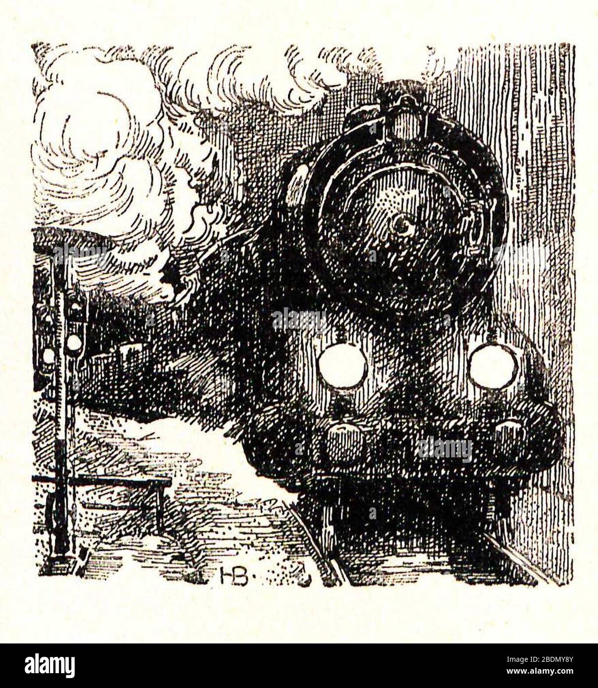 Hans Baluschek BC4ü 140 Stock Photo - Alamy