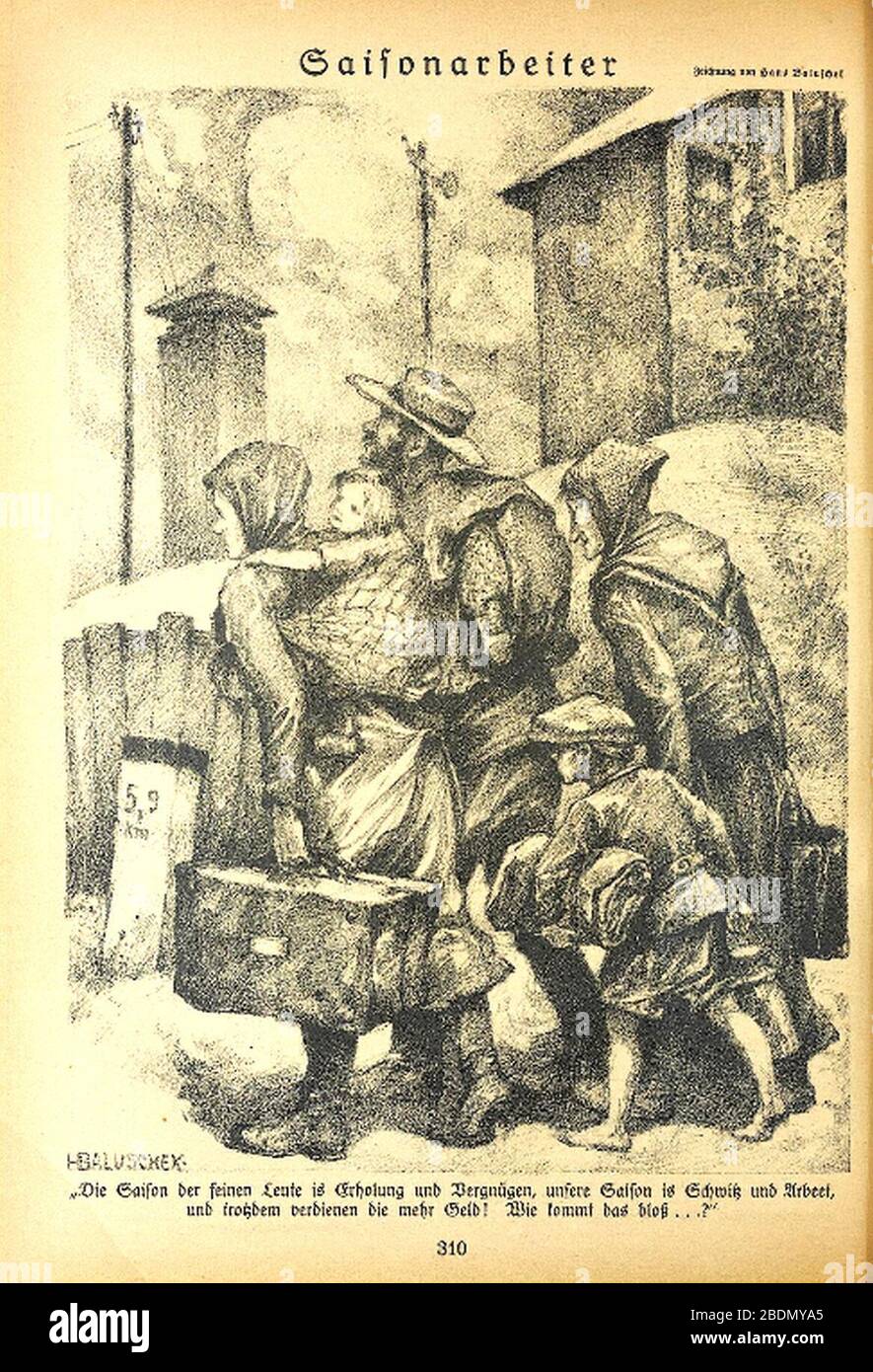 Hans Baluschek - Lachen links 23 Juni 1925 Stock Photo - Alamy