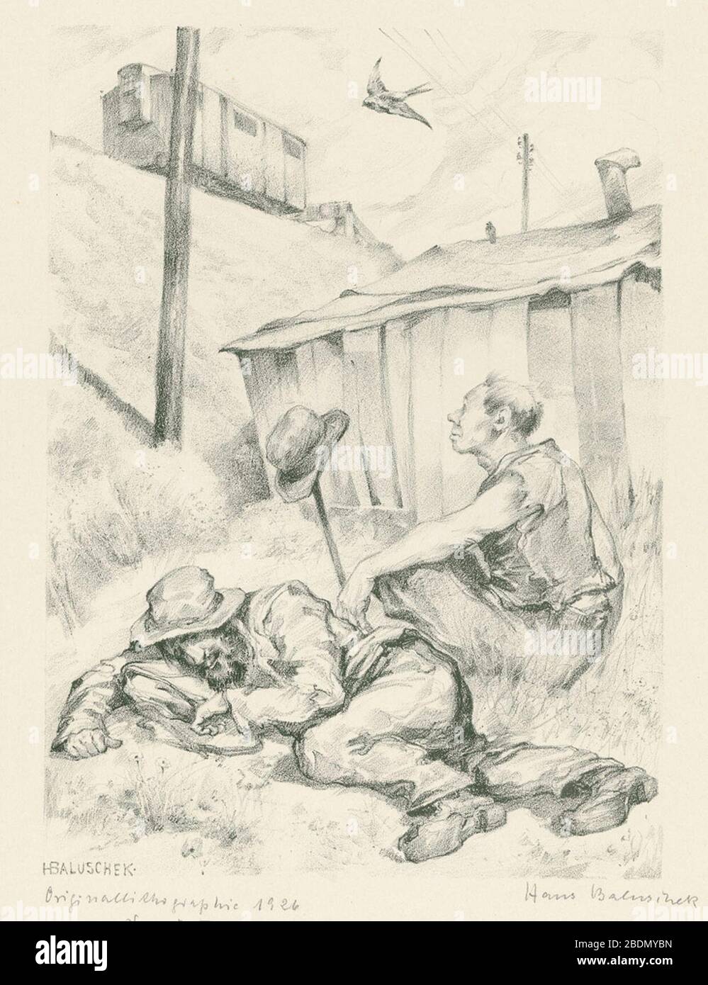 Hans Baluschek Volk Sonnenbrüder Stock Photo - Alamy