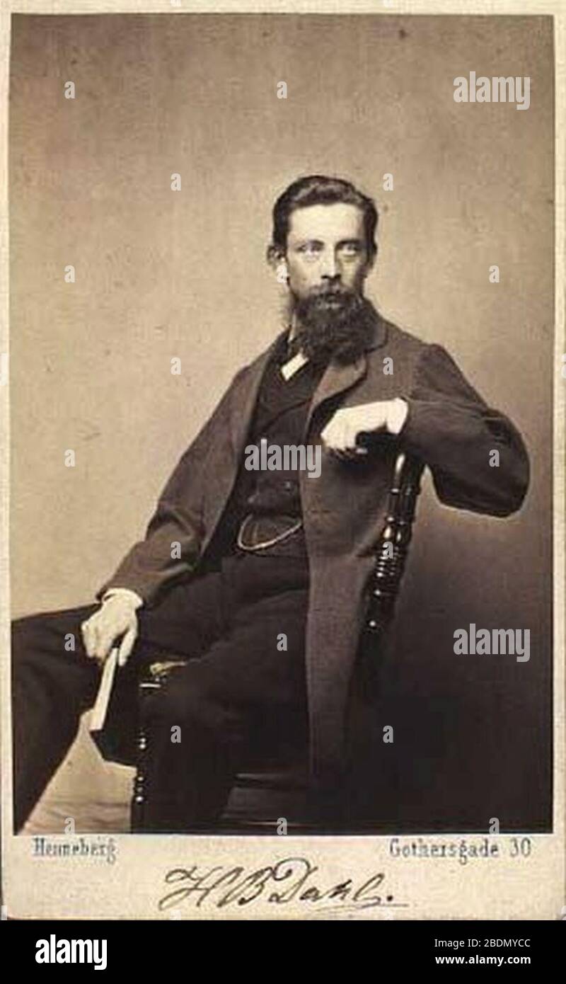 Hans Balzer Dahl by Henneberg Stock Photo - Alamy