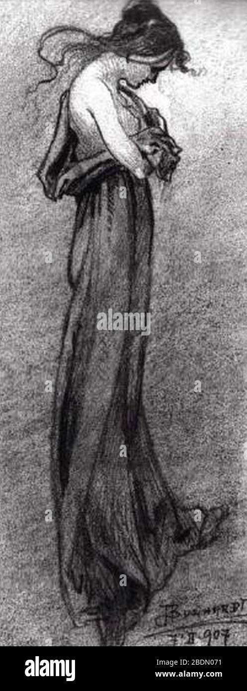 Female figure drawing hi-res stock photography and images - Alamy